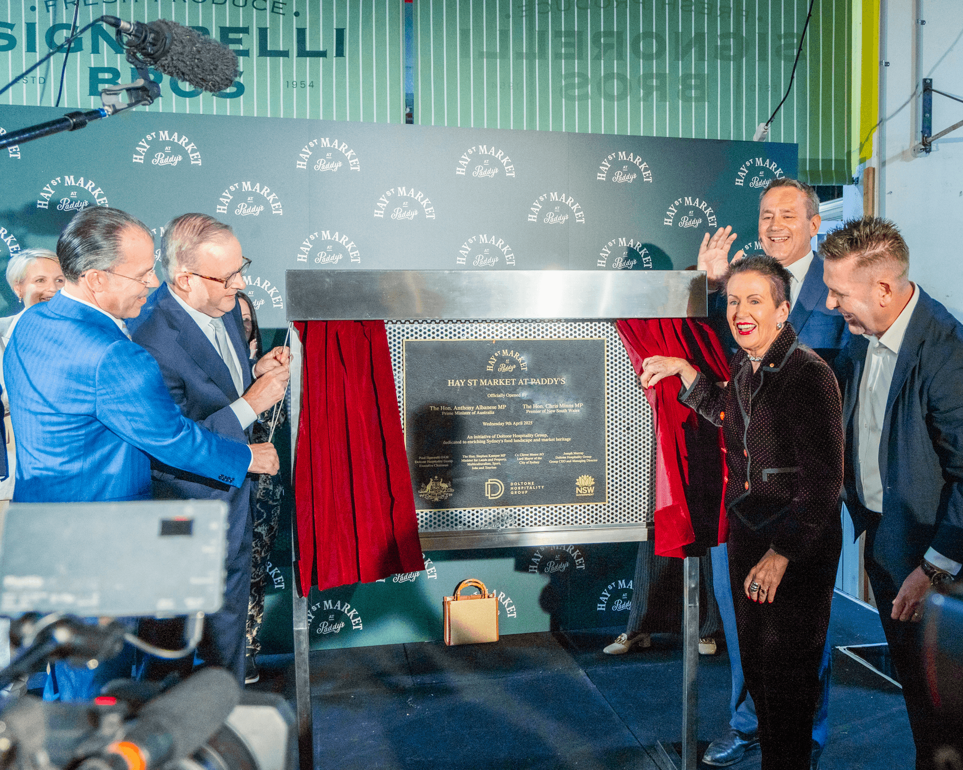 HAY ST MARKET AT PADDY’S OFFICIALLY OPENED BY PRIME MINISTER AND NSW ...